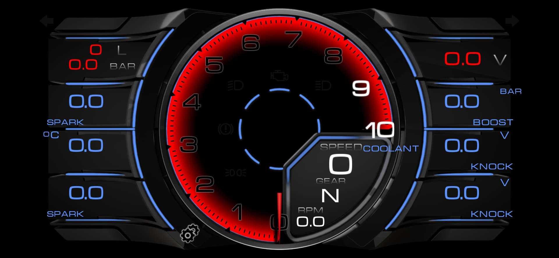 Haltech IC-7 style hero dash page - Generic Design Discussion ...